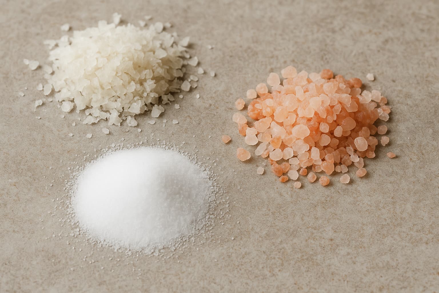 Qué sal es más saludable: refinada, marina o del Himalaya - Zellium